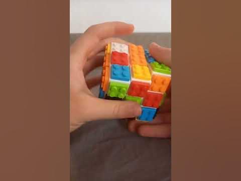 кубик рубик из лего #lego #kubikrubik - YouTube