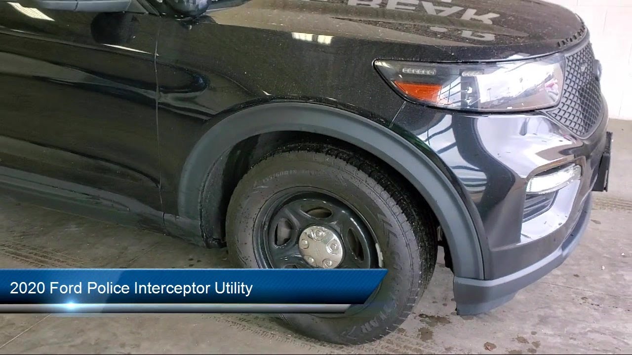 2020 Ford Police Interceptor Utility White Bear Lake Vadnais Heights ...