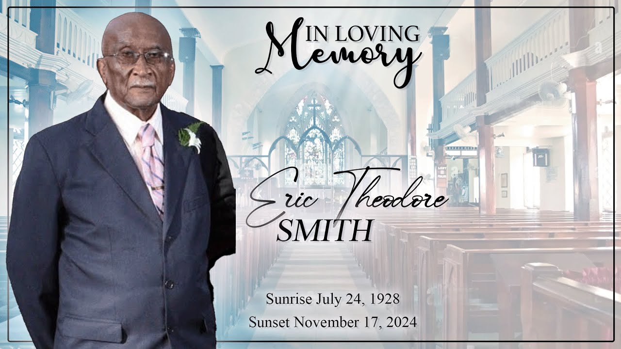 Celebrating the Life of Eric Theodore Smith - YouTube