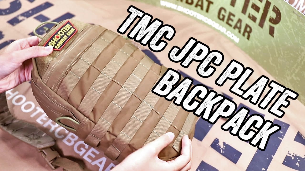 TMC JPC Plate Backpack #TMC2535 - YouTube