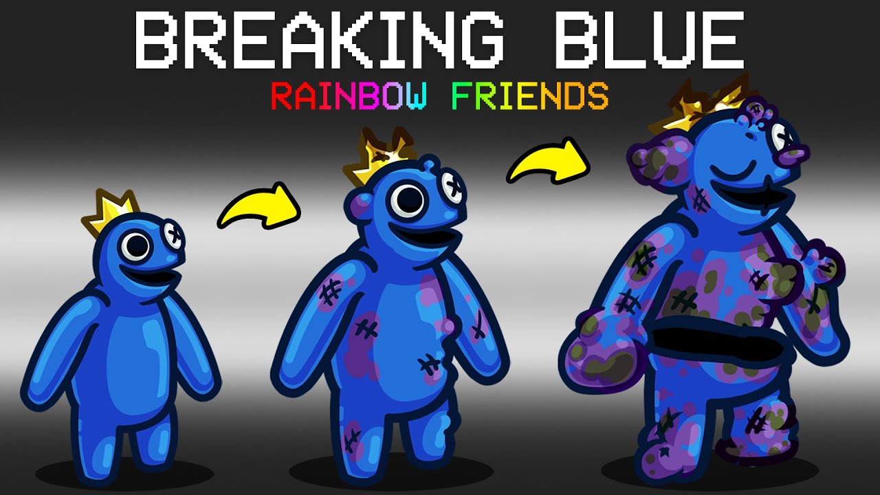 Breaking Blue Bones Mod in Among Us - YouTube