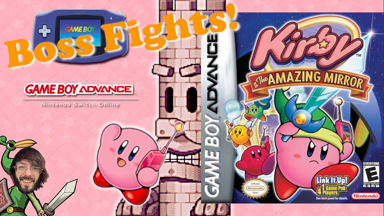 Kirby & The Amazing Mirror | Boss & Mini Boss Madness - YouTube