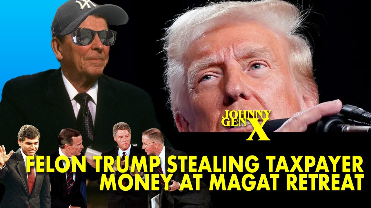 01.28.25 MAGAt retreat at Felon Trump's Doral Resort is a money grab ...