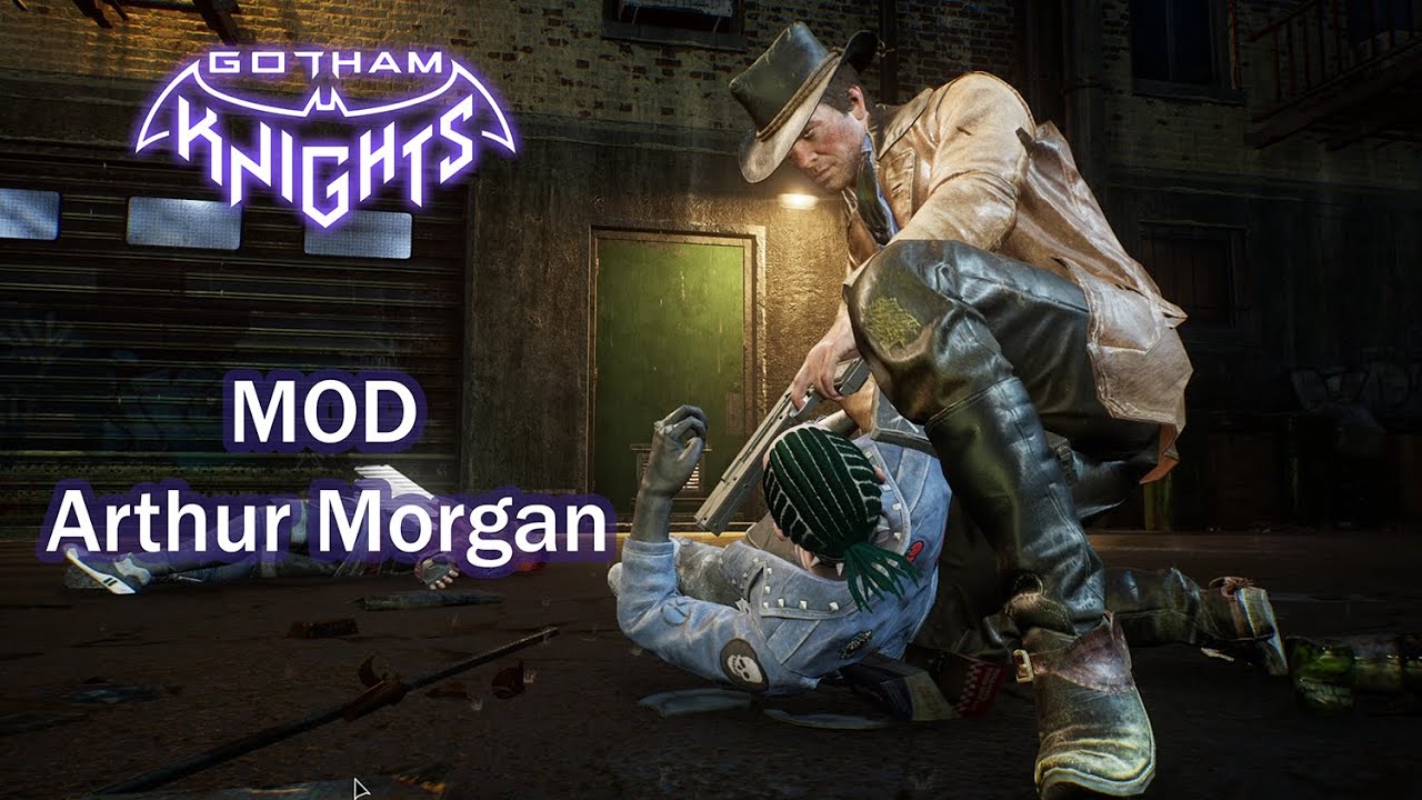 Gotham Knight PC 4K MOD : RED DEAD REDEMPTION 2 / Arthur Morgan / Red ...