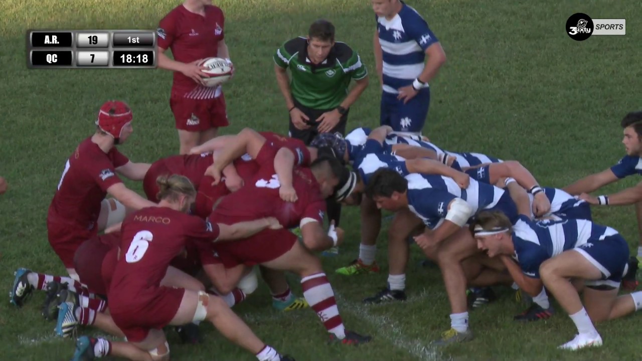 Men's U19 Canadian Rugby - Atlantic Rock vs Rugby Quebec - YouTube
