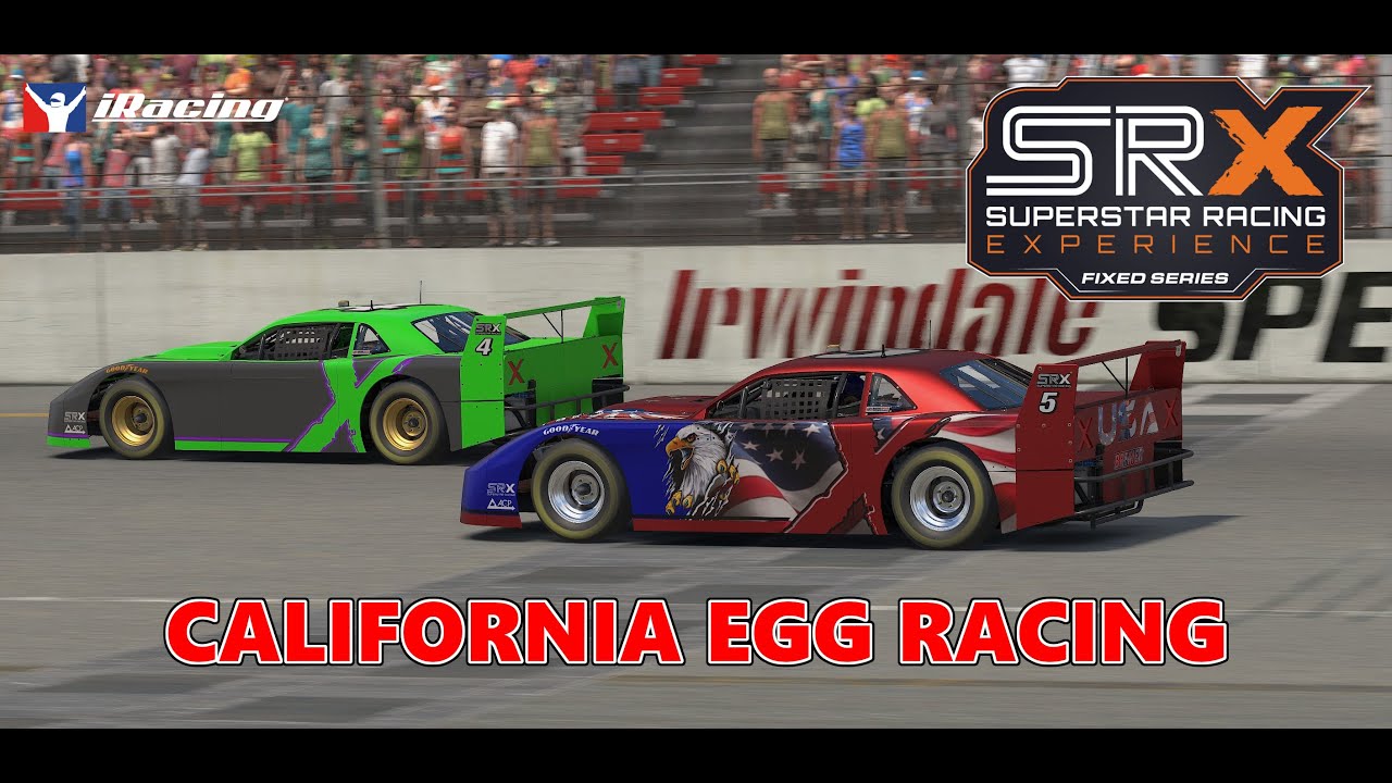 iRacing Oval - SRX @ Irwindale (Outer-Inner) 25s4 - YouTube