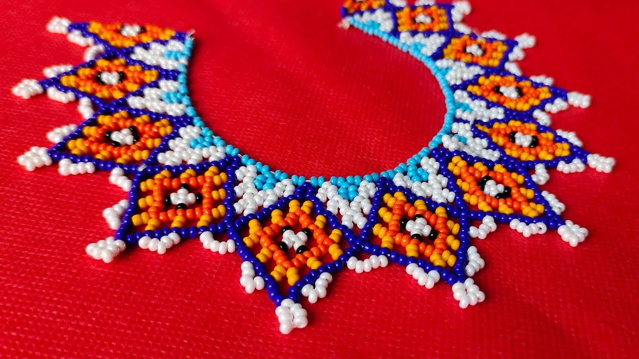 Gadiji Malaji Beaded Design - YouTube