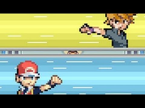 Pokemon FireRed Final Battle: Champion Blue - YouTube