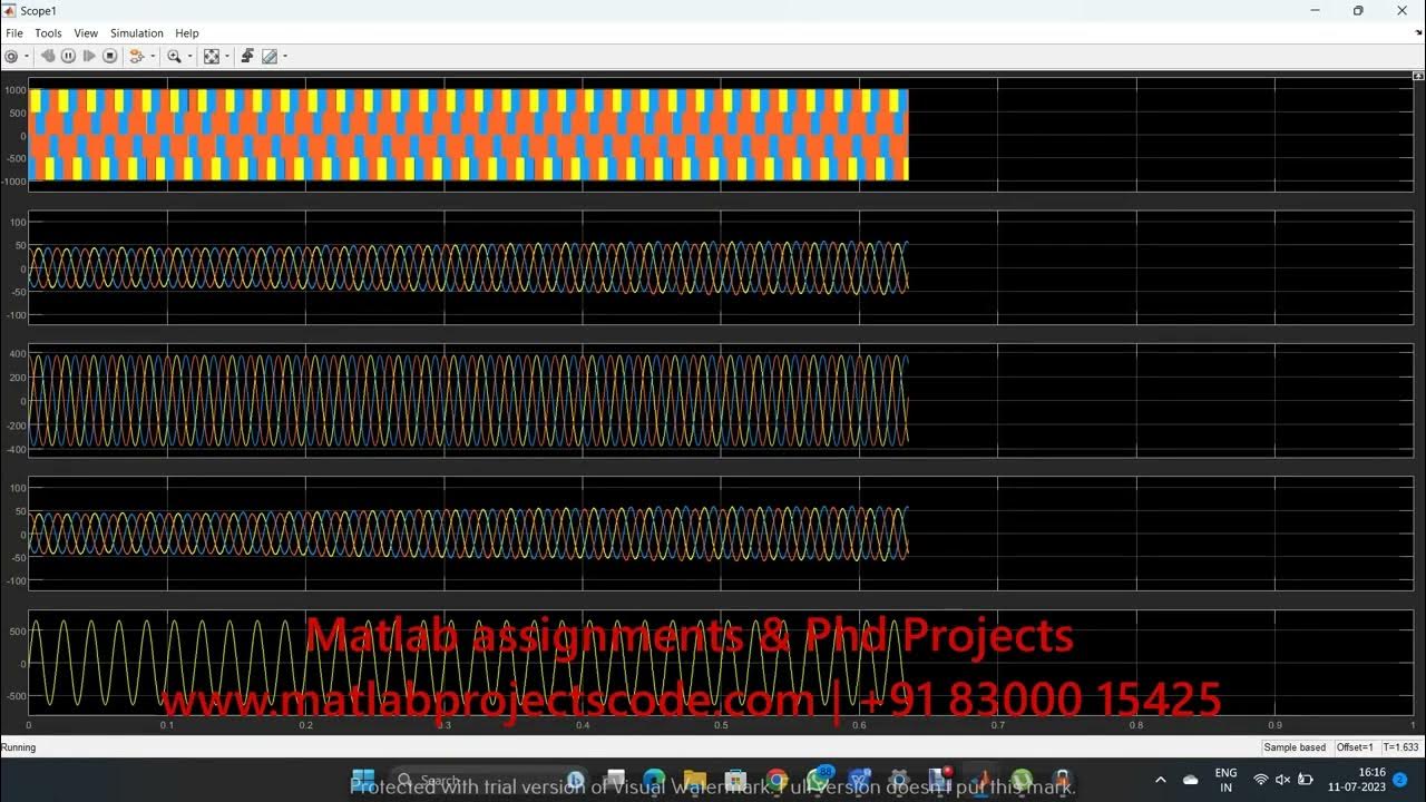 AC MICROGRID FAULT ANALYSIS MATLAB SIMULINK SIMULATION - YouTube