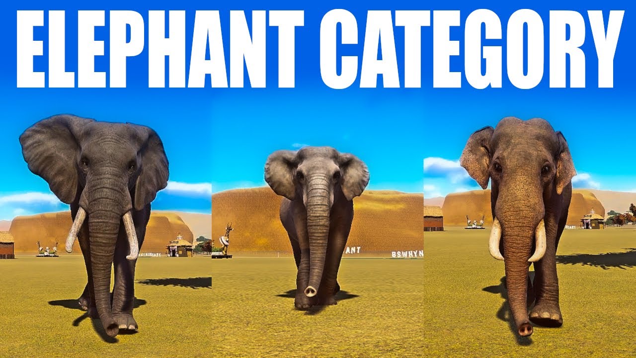 Elephant Category Speed Races in Planet Zoo included Sicilian Dwarf ...