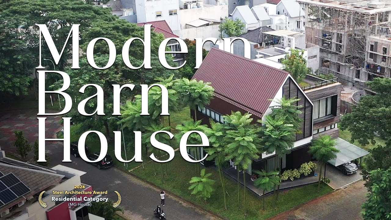 MG House - Modern Barn House | Cowema Studio - YouTube