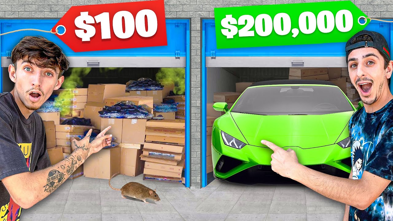 Who Can Find the Most EXPENSIVE Storage Unit? *JACKPOT* - YouTube
