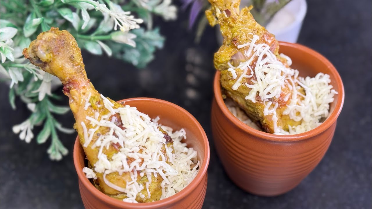 Kulhad Tangdi With Chinese Rice Recipe || Instant n Quick Recipe ...