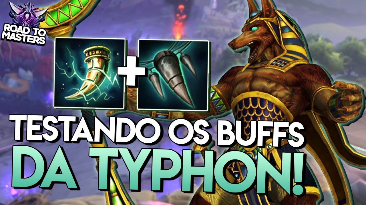 Testando os Buffs da TYPHON! ANUBIS MID, Ranked Conquista Road to ...