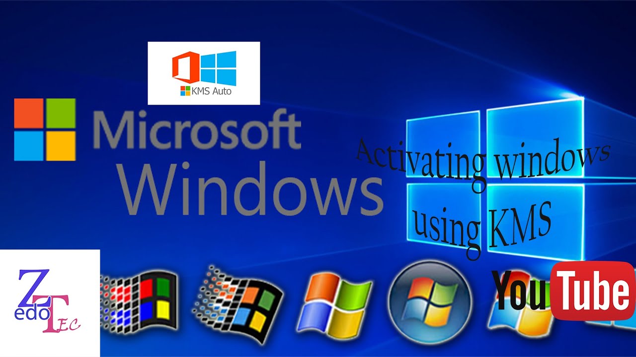 How to activate Microsoft Windows using KMS - YouTube