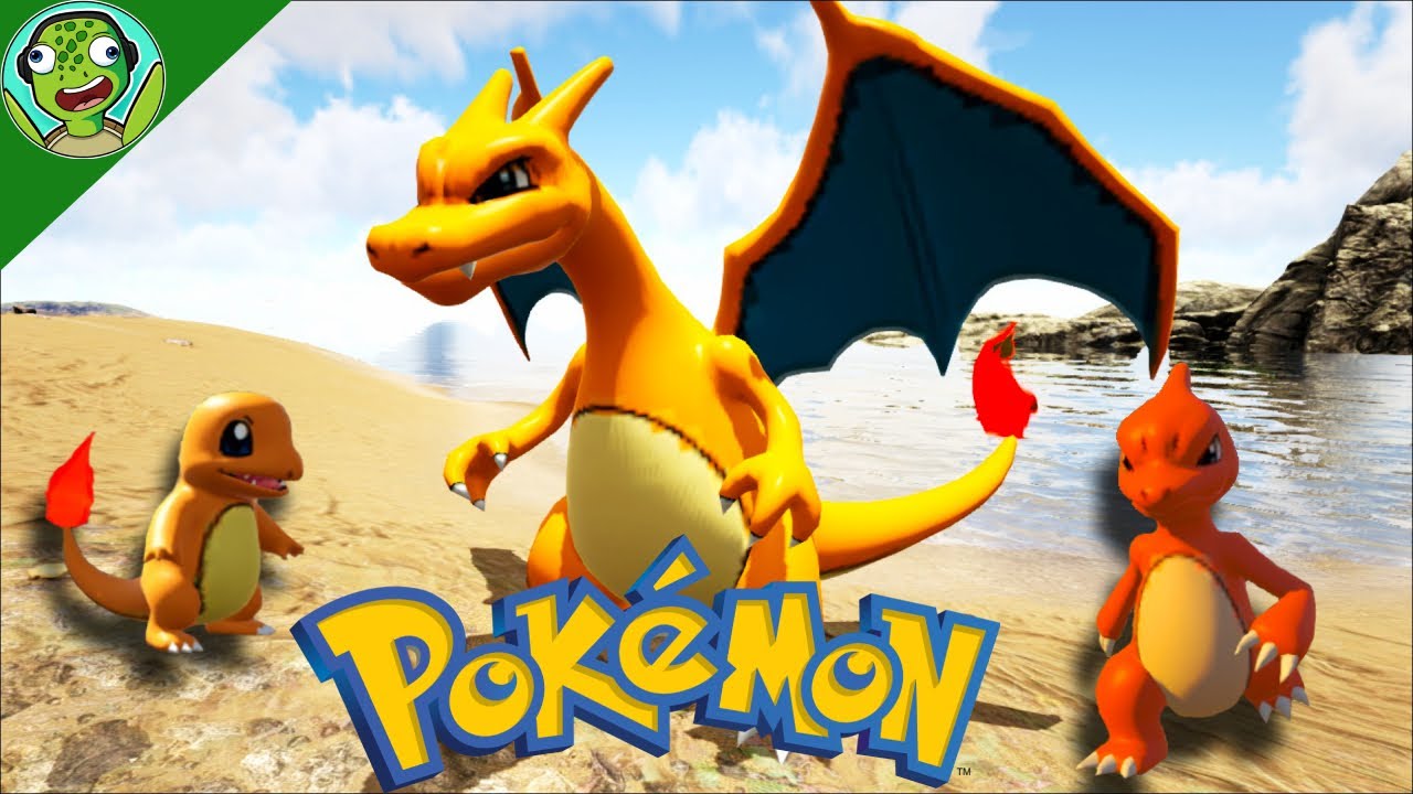 Ark Pokemon FULL CHARIZARD TREE! - YouTube