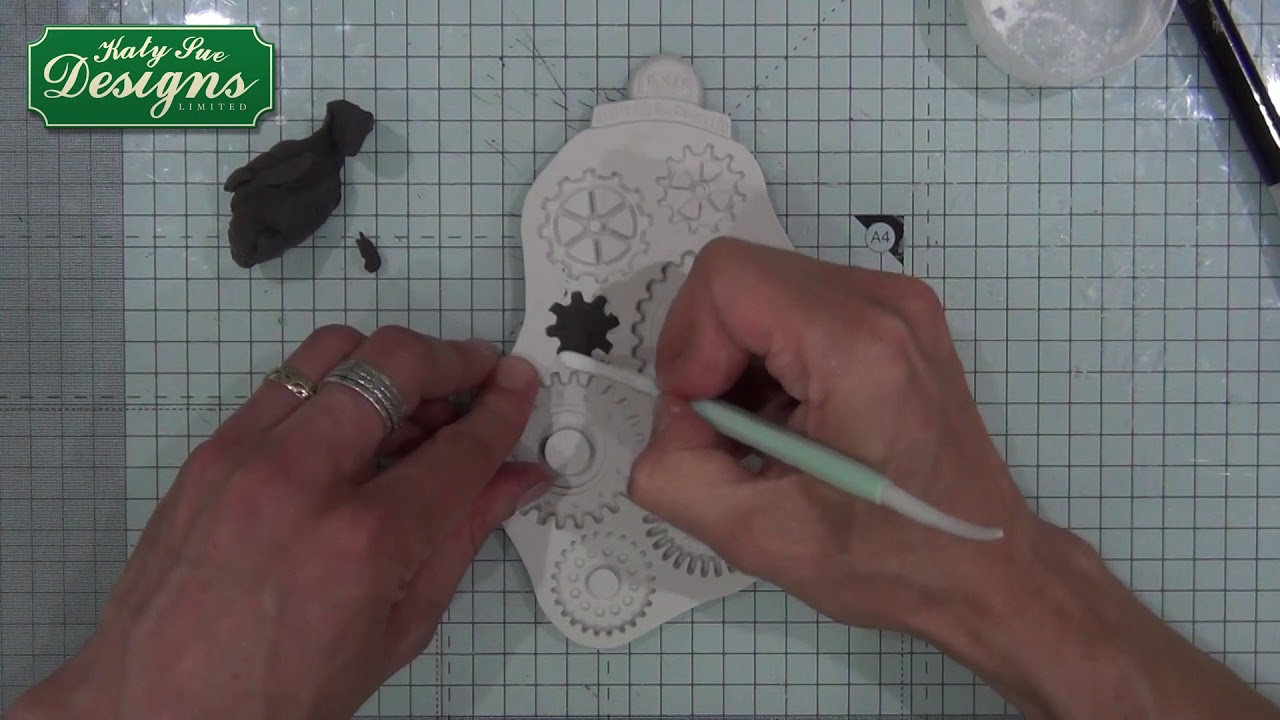 Distressed Cogs For Crafts - YouTube