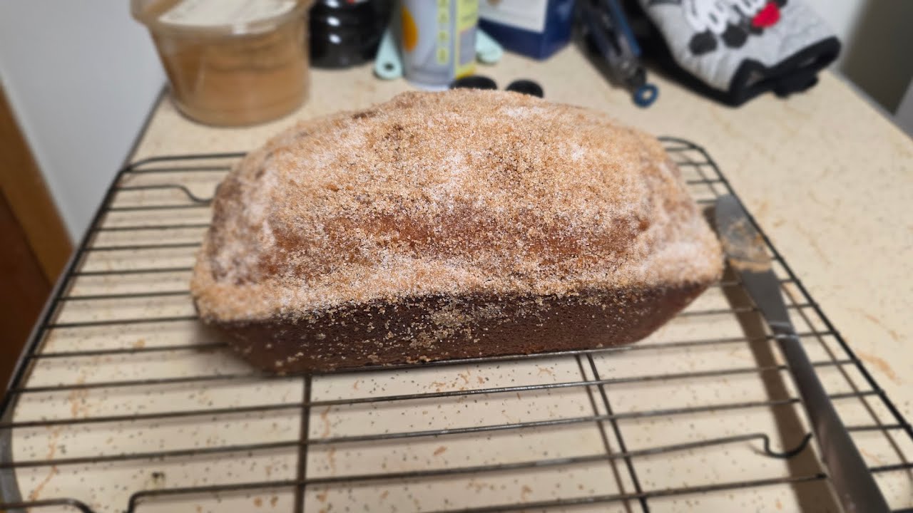 Yummy Cinnamon Sugar Loaf Bread - YouTube