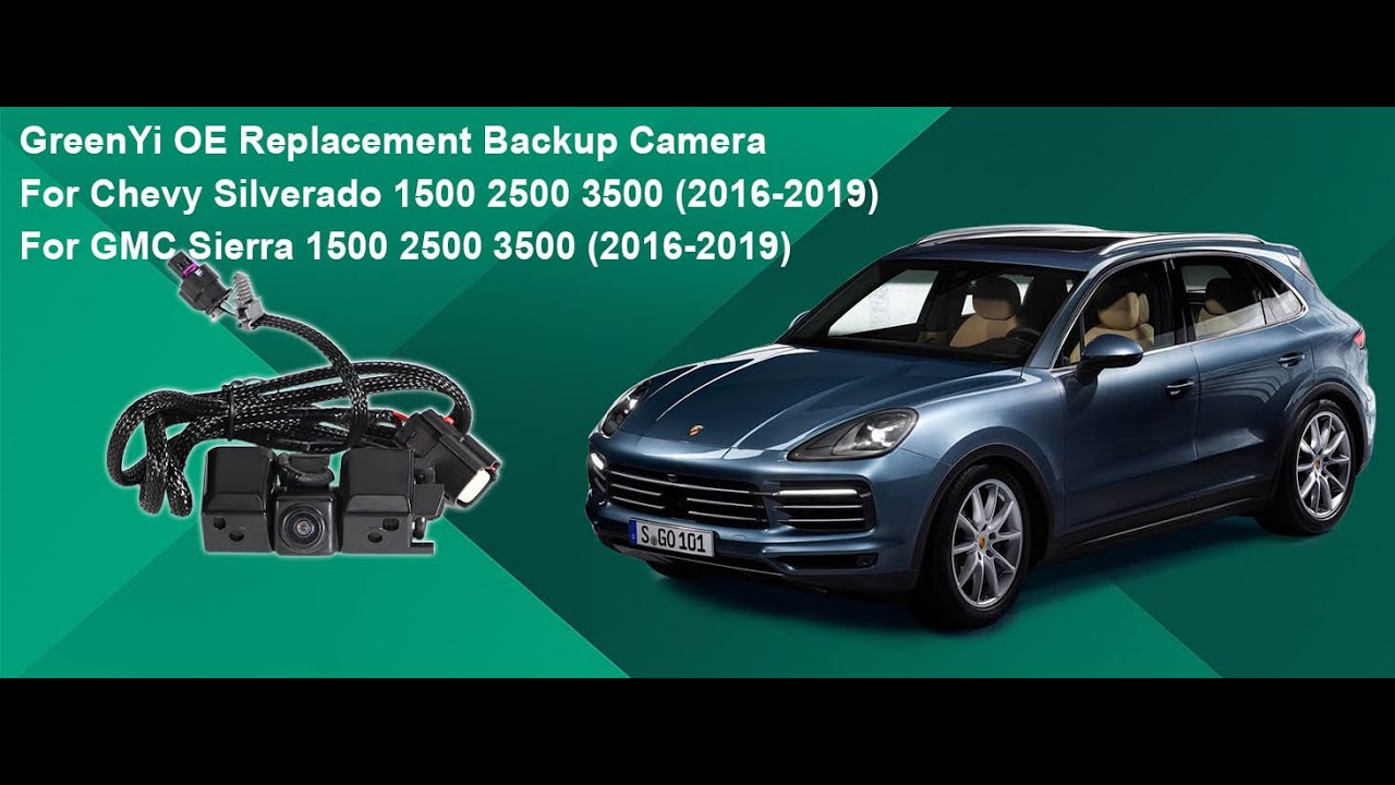 GreenYi OE Backup Camera (Part # 84062896) Fit for Chevy Silverado GMC ...