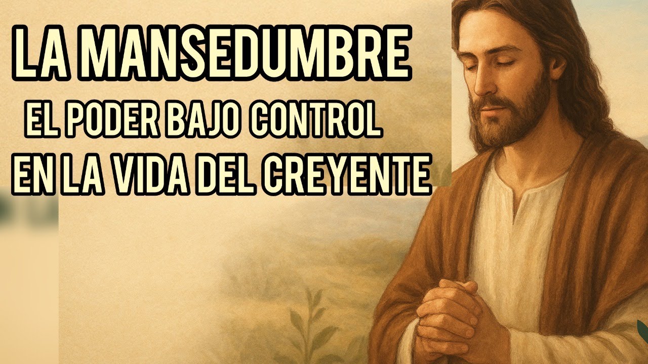 La mansedumbre: poder bajo el control en la vida del Creyente. - YouTube