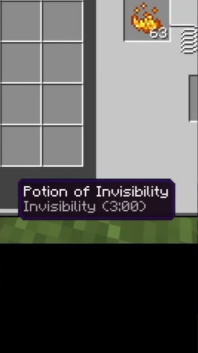 how to make portion of invisibility in Minecraft? - YouTube