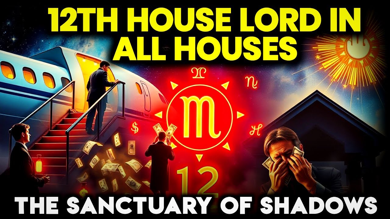 Effect Of 12th House Lord In All Houses - YouTube