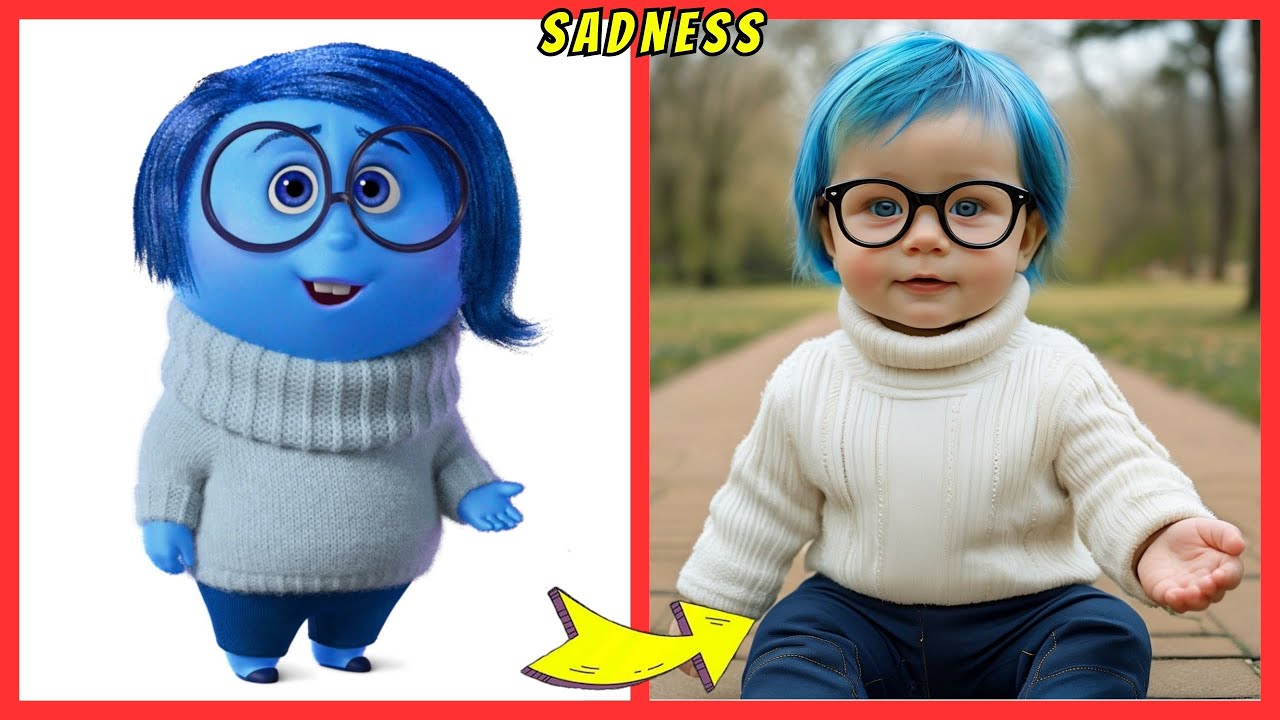 INSIDE OUT 2 CHARACTERS AS CUTE BABY 🤯 - YouTube
