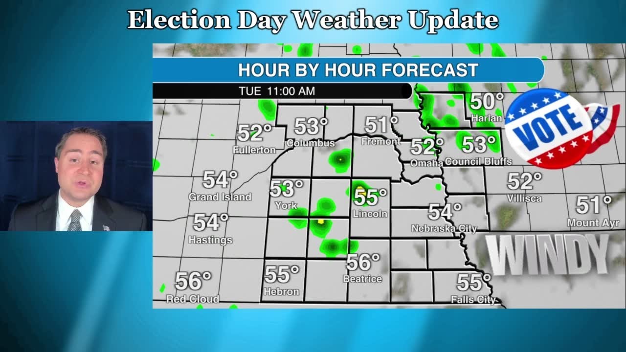 Tuesday, November 8 weather update for southeast Nebraska - YouTube