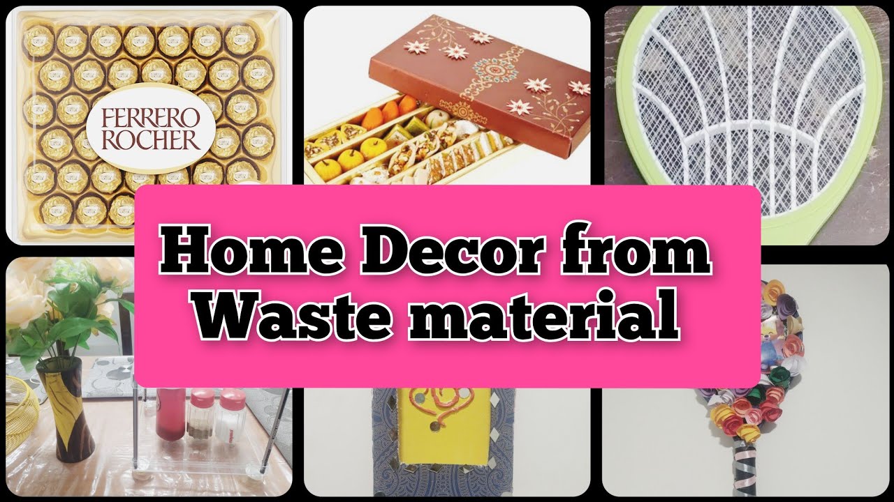 Best out of waste ideas💡|Sweet box diy | Home decor diy | waste ...