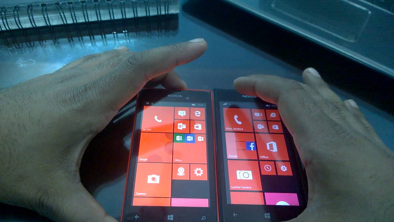 Windows 10 Mobile vs Windows Phone 8.1 on Nokia Lumia 520 - YouTube