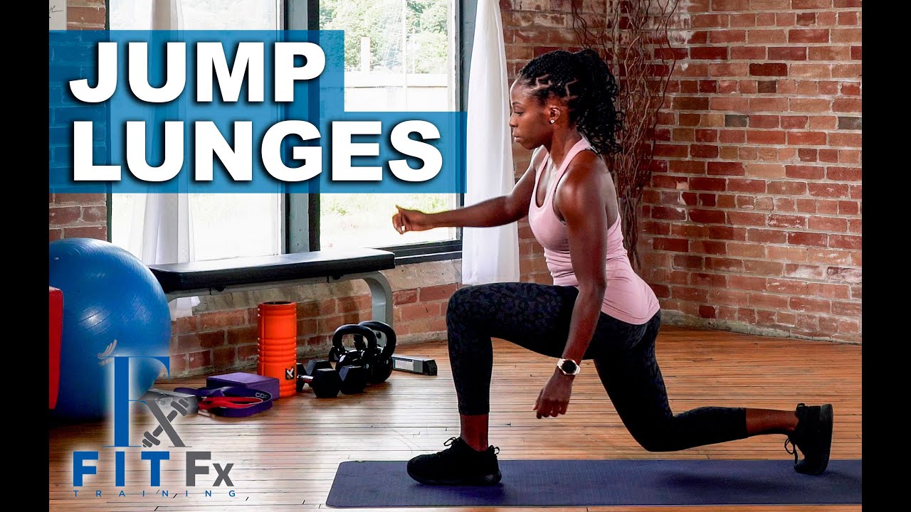 Jump Lunges Exercise
