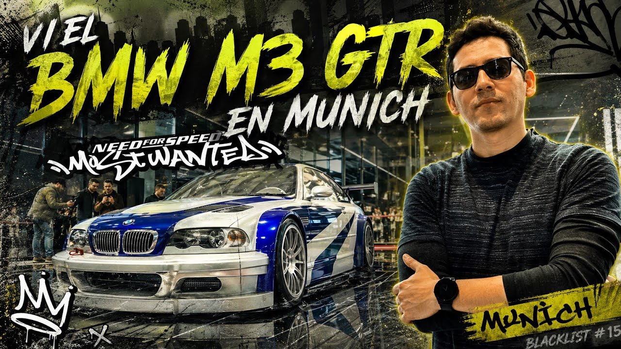 BMW M3 GTR from NFS Most Wanted in Real Life, Munich | Fafi's BB - YouTube