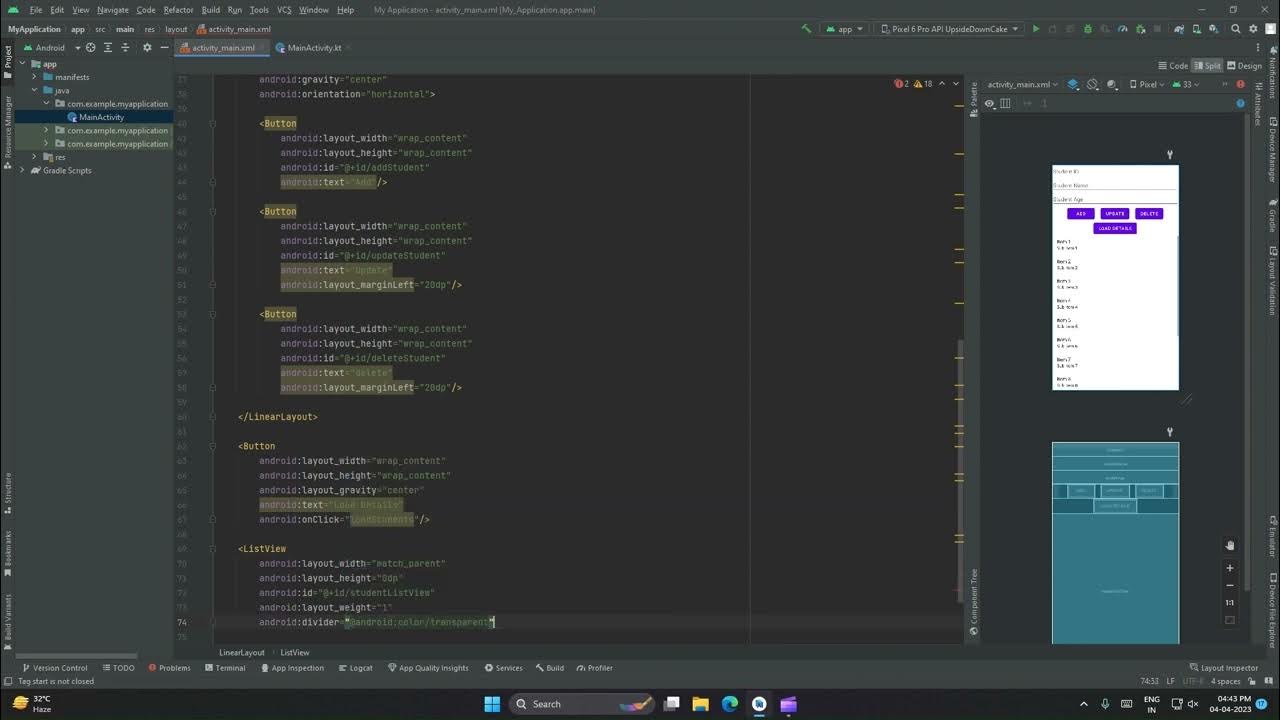 Android Studio : Kotlin - Database Programming with SQLite - YouTube