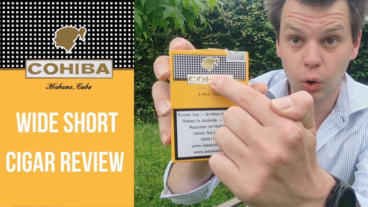 Cohiba Wide Short (Cigar Review) - YouTube
