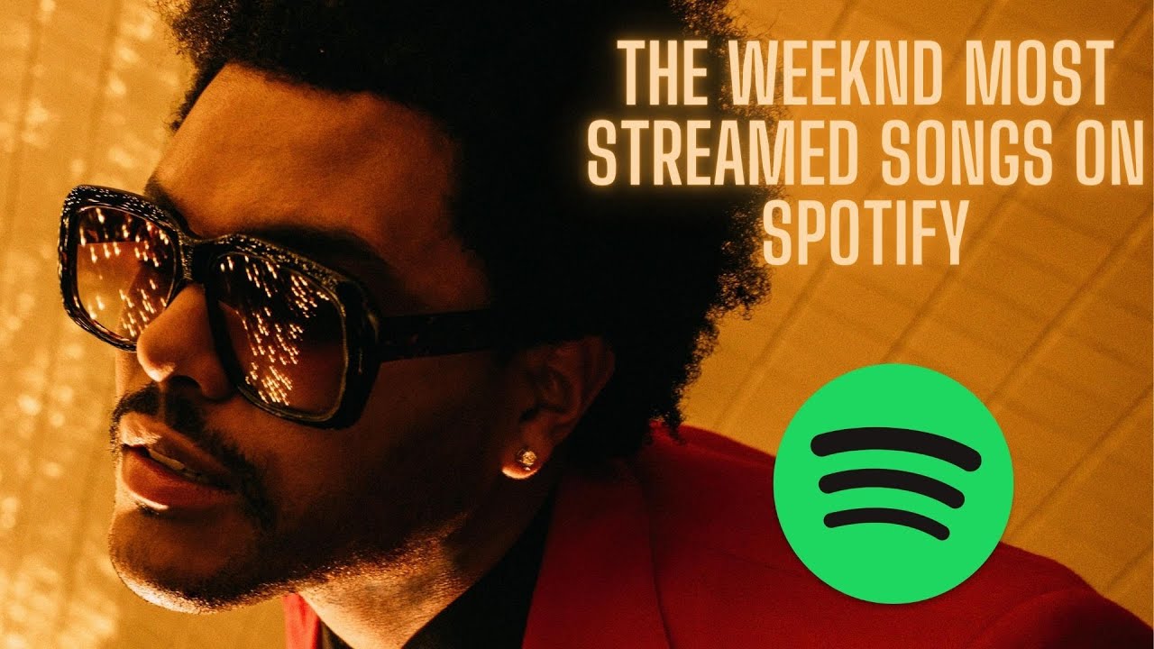 THE WEEKND MOST STREAMED SONGS ON SPOTIFY (SEPTEMBER 21, 2021) - YouTube
