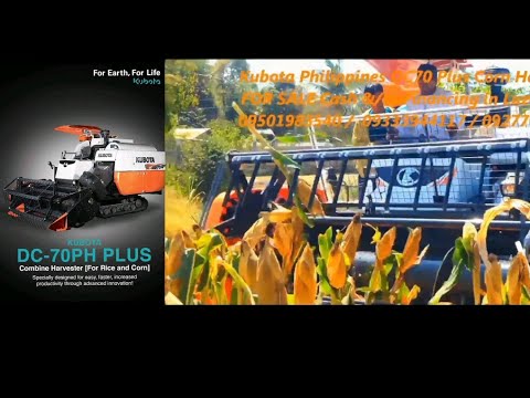 ALL NEW CORN HARVESTING MACHINE DC70 PLUS PH 🌽 Very easy to use with ...