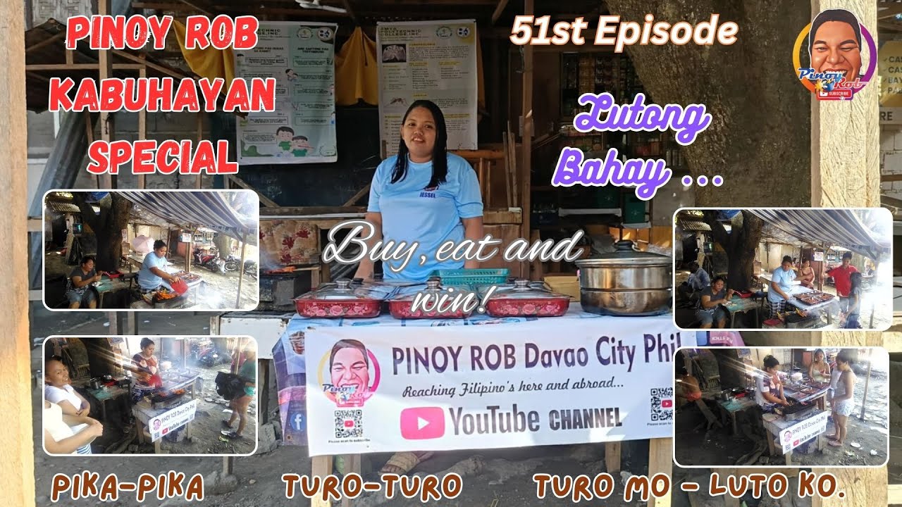 Pinoy Rob Youtube Channek Davao City Kabuhayan Special 51st Episode ...