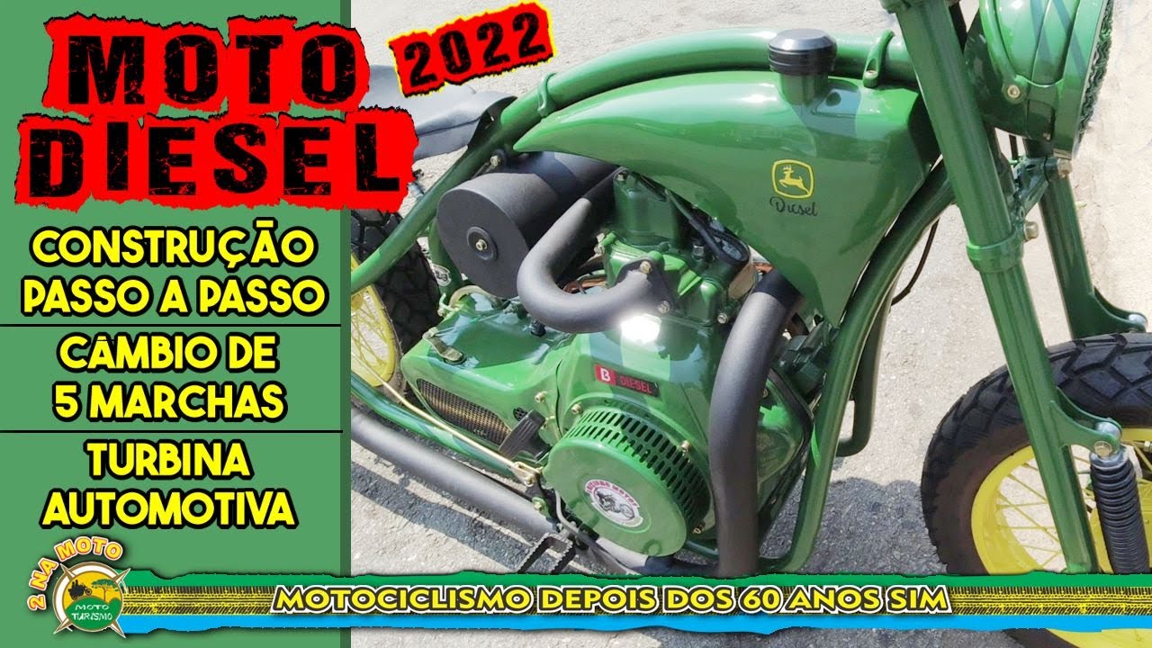 MOTO DIESEL TURBO - 2022 - JOHN DEERE DIESEL MOTORCYCLE - YouTube