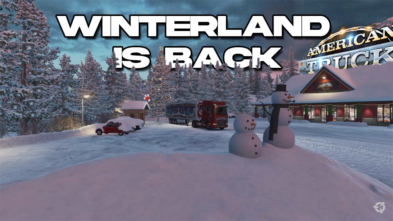 Euro/American Truck Simulator NEWS - How to Get to Winterland, Special ...