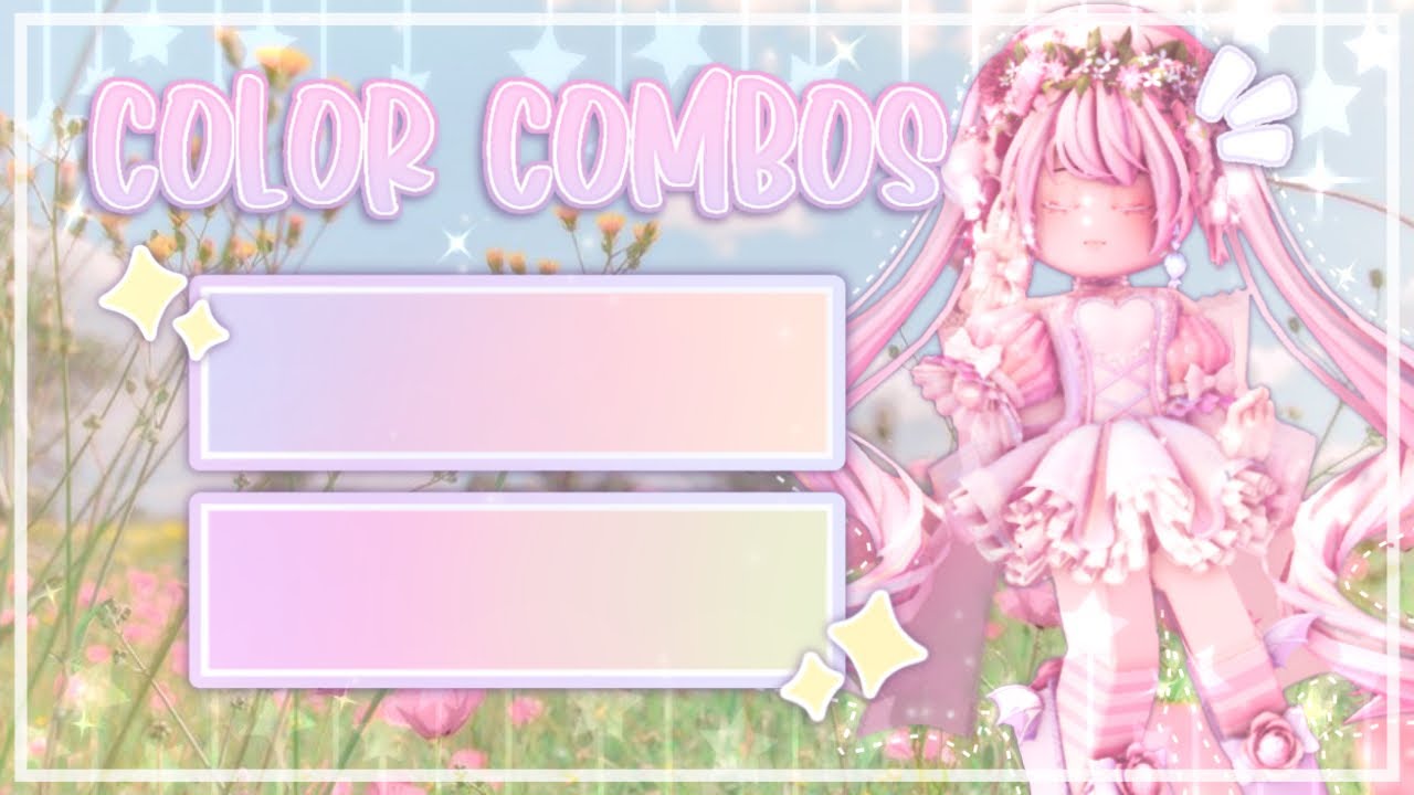 10 aesthetic color combos you MUST try! || Royale High || Part 1 ...