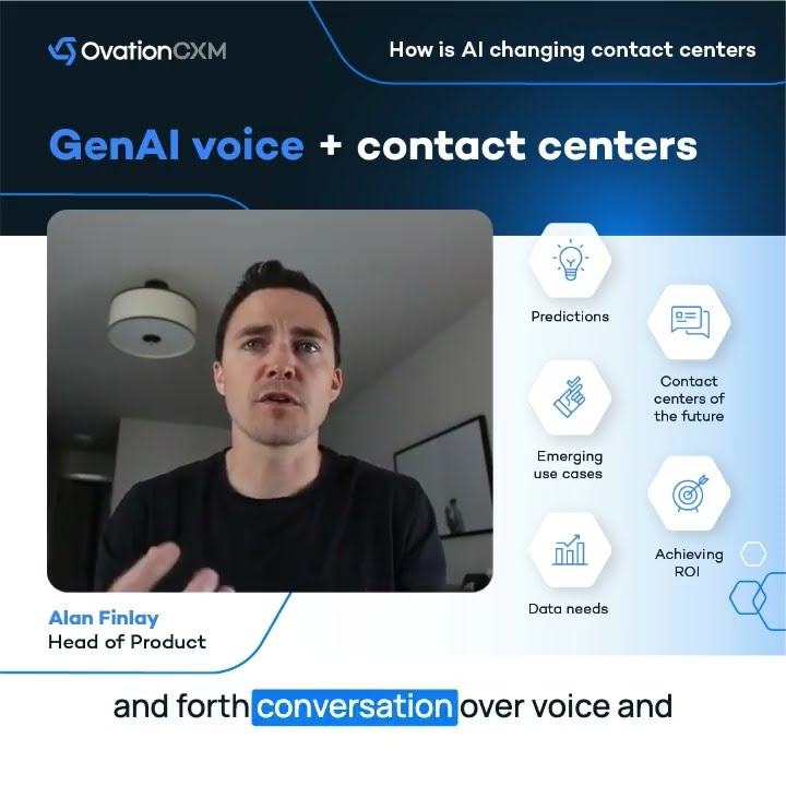 Using GenAI voice in contact centers - YouTube