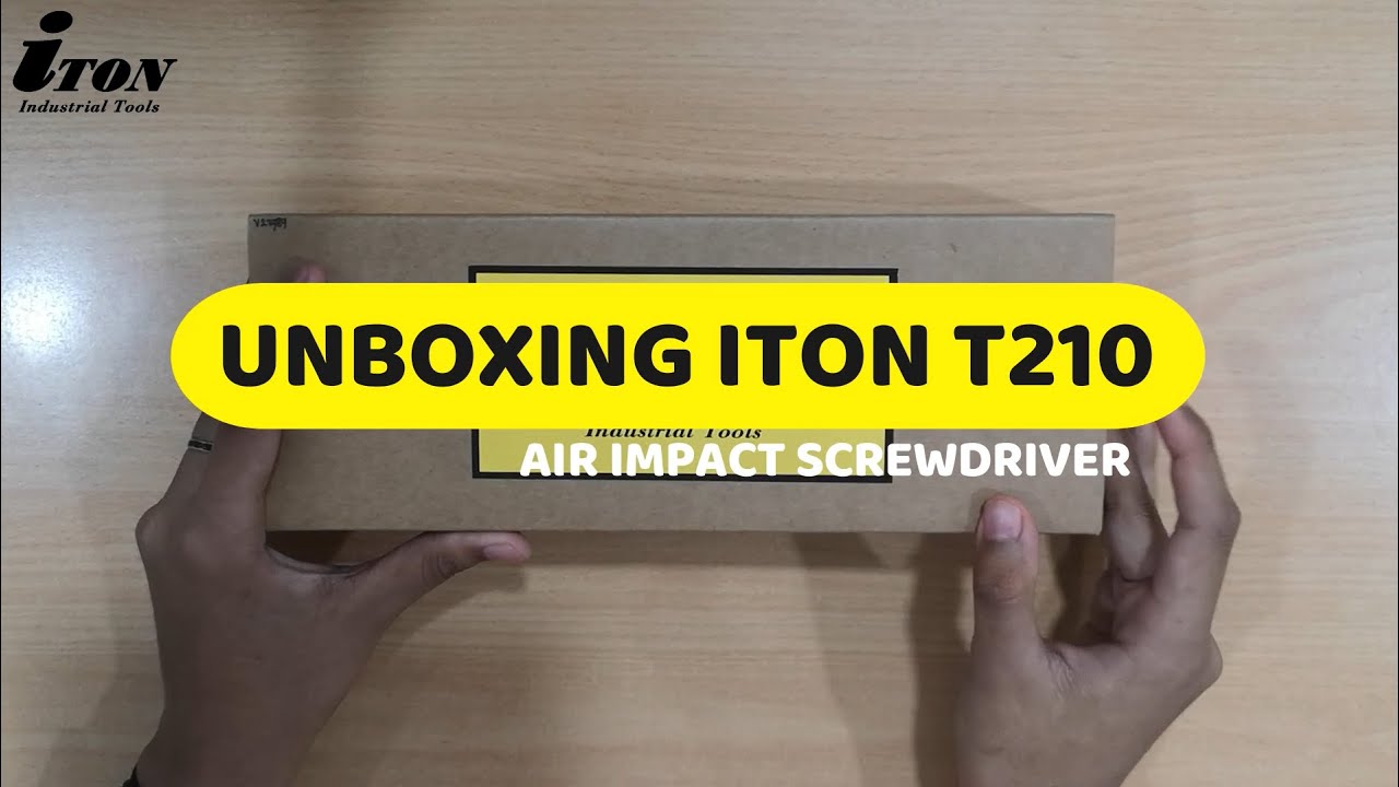 Unboxing Air Impact Screwdriver - ITON T210 - YouTube