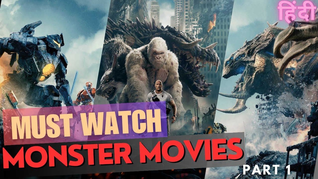 TOP 6 MUST WATCH MONSTER MOVIES(PART 1)//MOVIE RECOMMENDATION//CREATURE ...