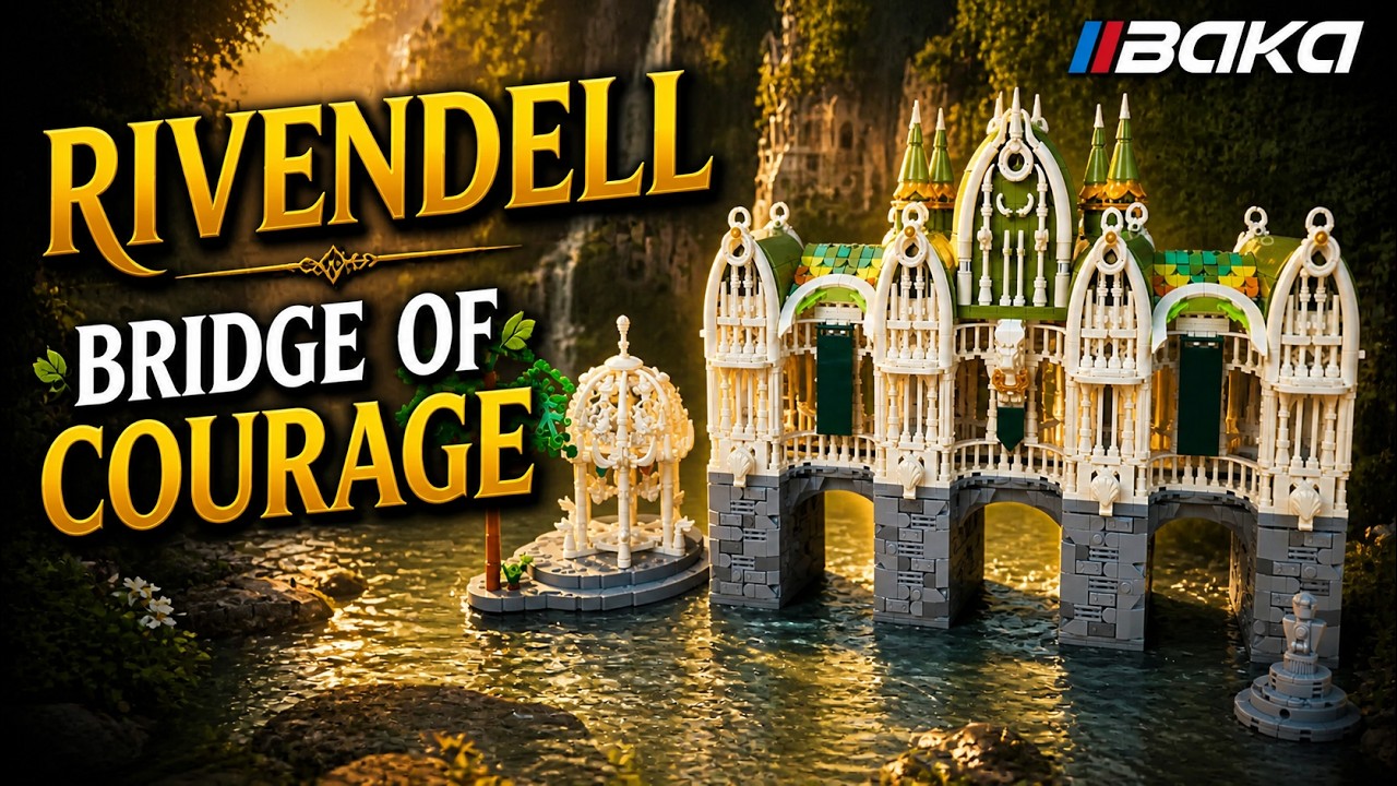 Bauvideo BAKA 33240 "Bridge of Courage" (Rivendell/Lord of the Rings) - YouTube