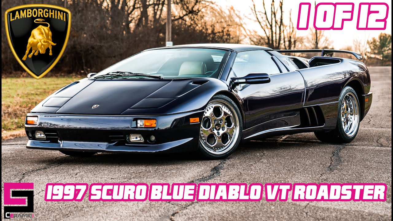 97' Lamborghini Diablo VT Roadster | Mr. Detail - YouTube