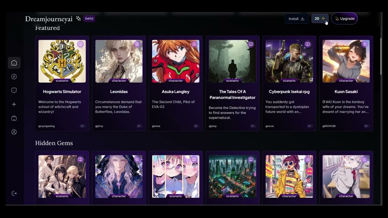 The BEST Uncensored AI Chatbot! (Dreamjourney V2 AI Tour) - YouTube