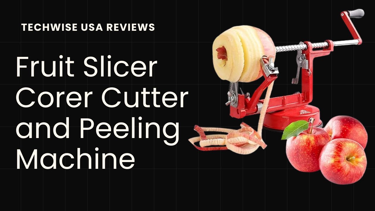 Stainless Steel Apple Peeler | Quick and Efficient Potato Peeling ...