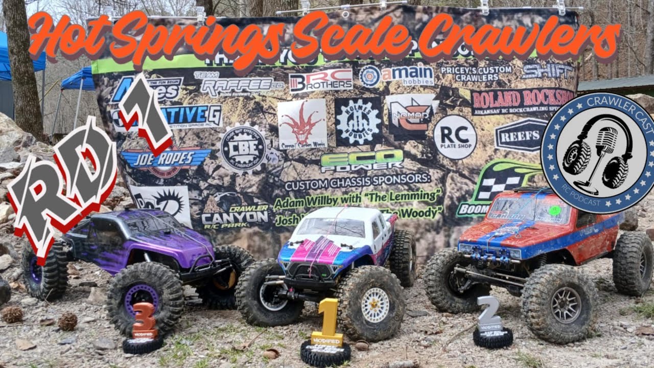 Hot Springs Scale Crawlers RD1 2025 RC Rock Crawling Competition - YouTube