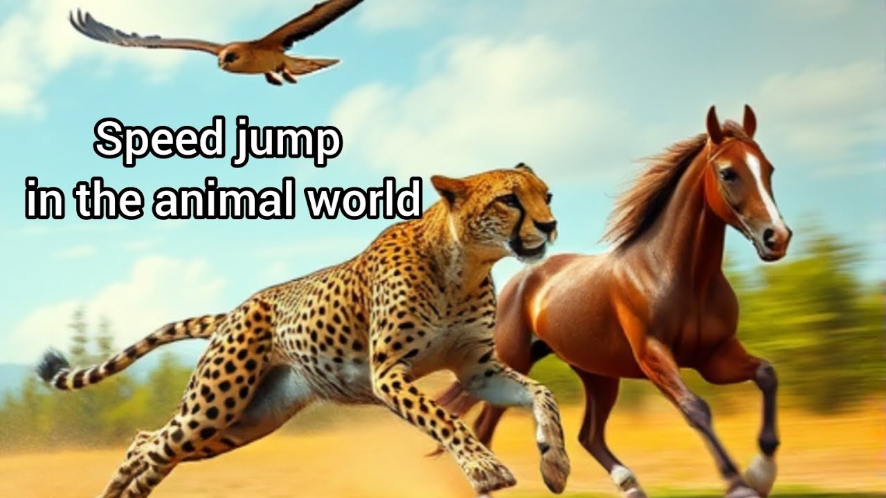 The fastest animals of the earth and sky: strength and speed! - YouTube