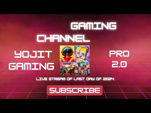 The last day of 2024 l yojit gaming Pro live stream l Roblox, ultra go ...